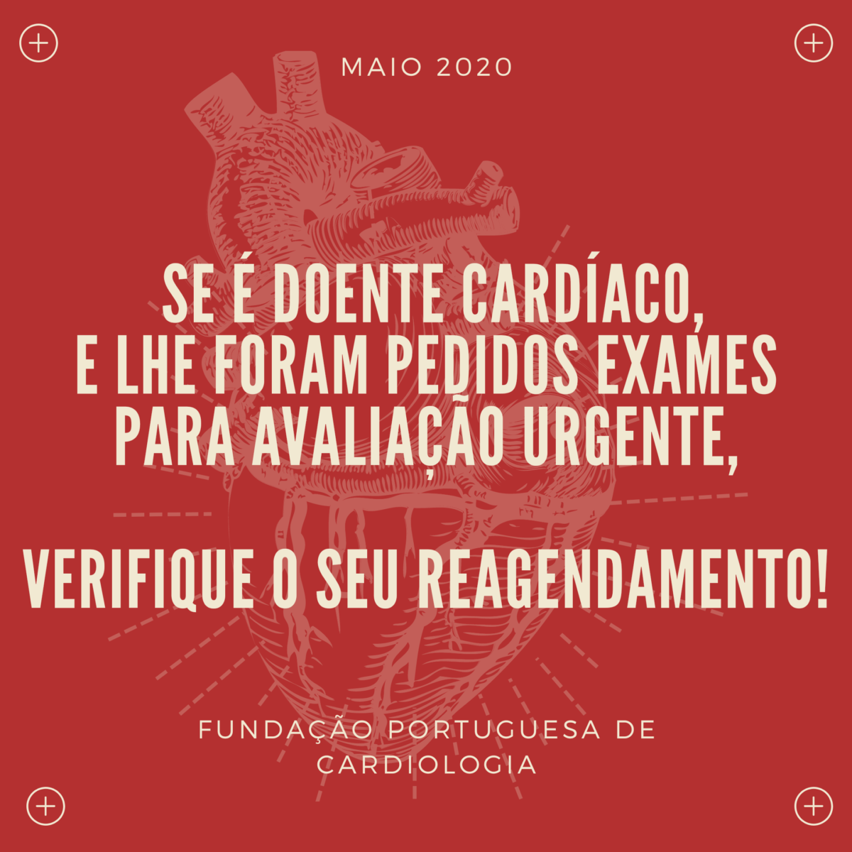 Alerta para doentes cardíacos - Fundação Portuguesa Cardiologia